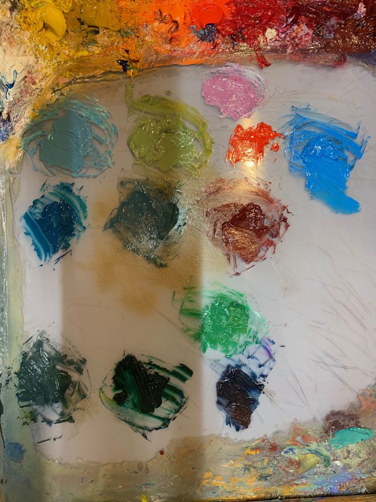 Color Spots Demonstration - Ed Terpening Fine Art